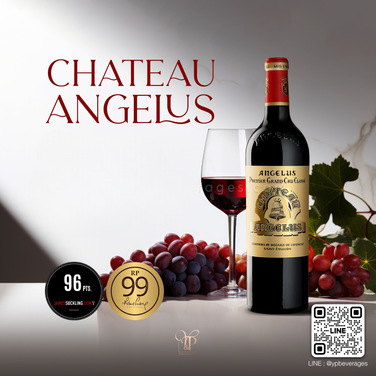 Y&P BEVERAGE - CHATEAU ANGELUS SAINT-EMILION GRAND CRU